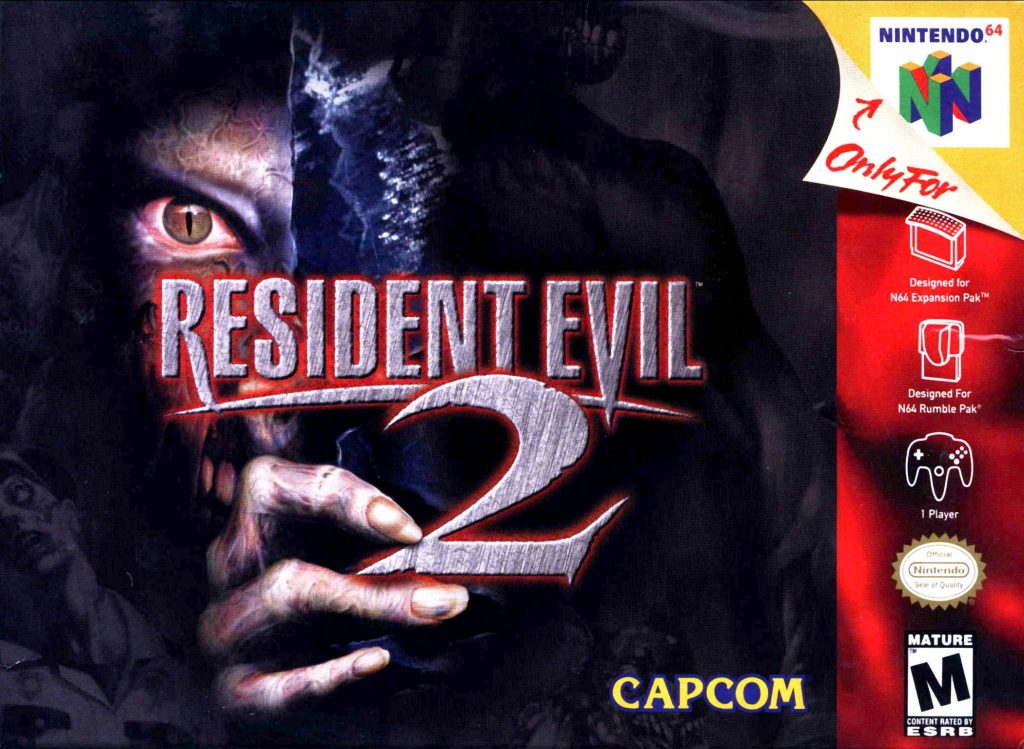 N64 Resident Evil 2 Box Art